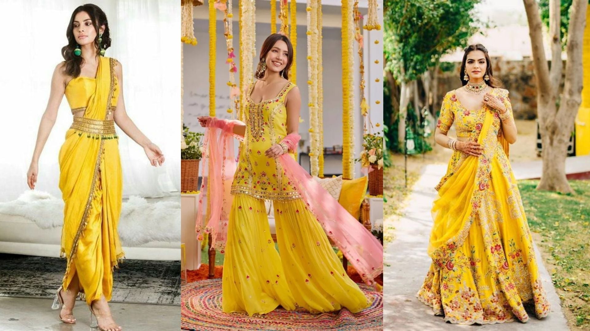 Top Outfits for Haldi Ceremony for Wedding Guests – seyuri