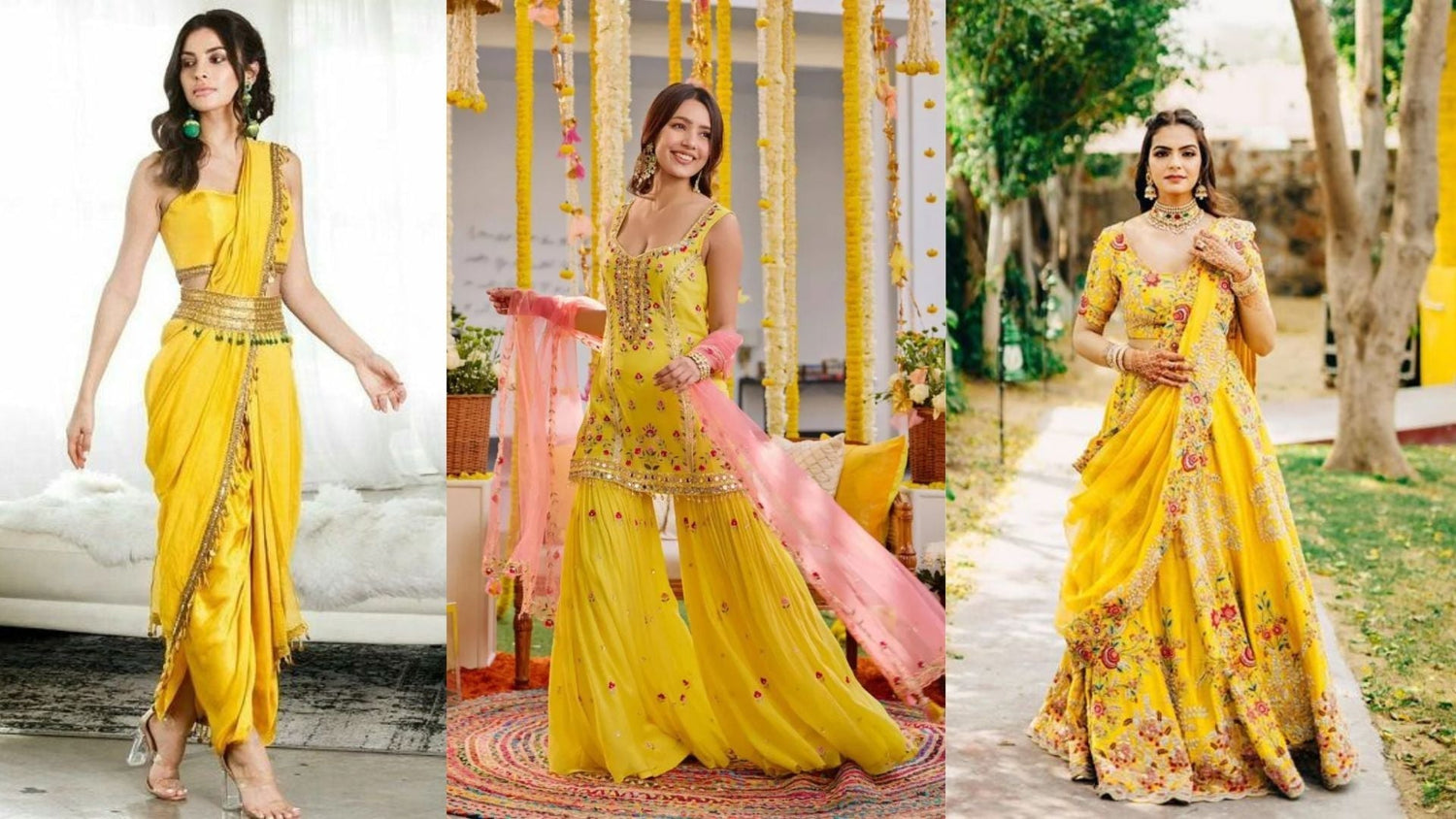 Top Outfits for Haldi Ceremony for Wedding Guests – seyuri